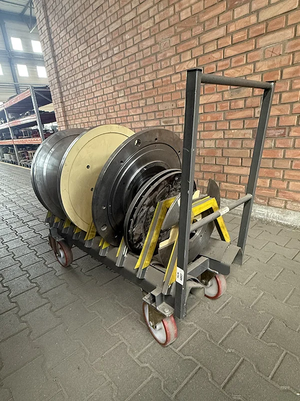 Cart for discs - Production equipment